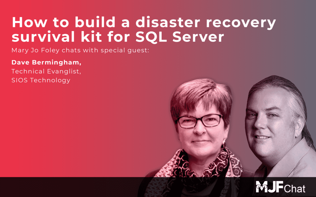 MJFChat: How to build a disaster-recovery survival kit for SQL Server ...