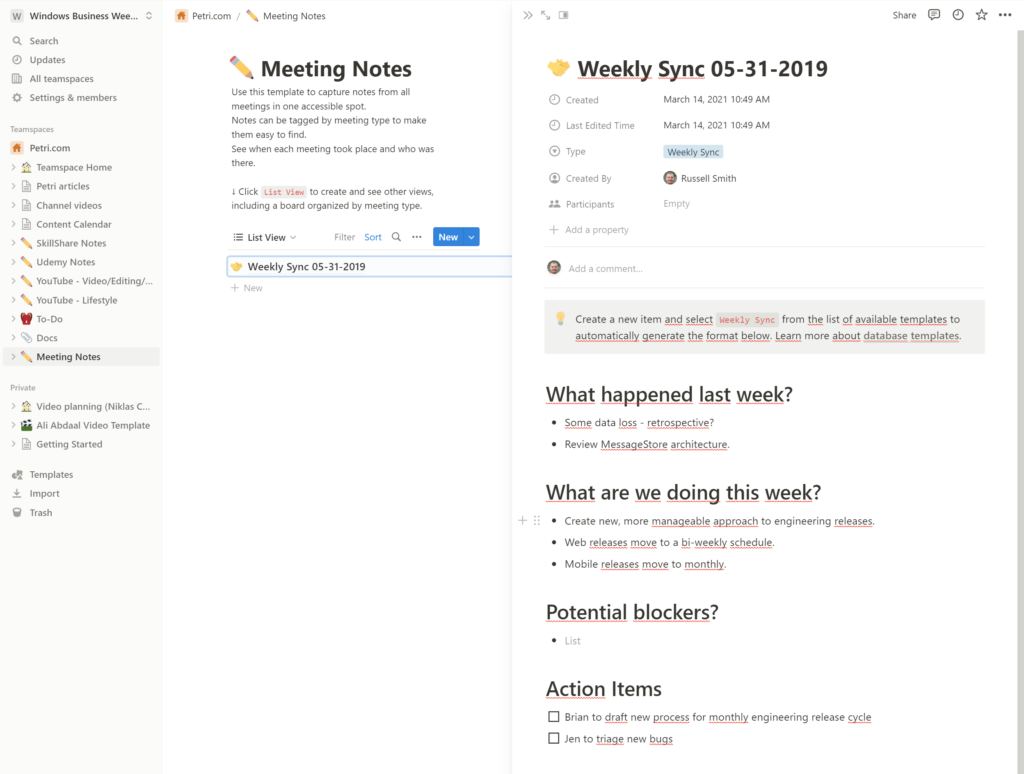 What Is Notion? A Guide For Beginners - Petri IT Knowledgebase