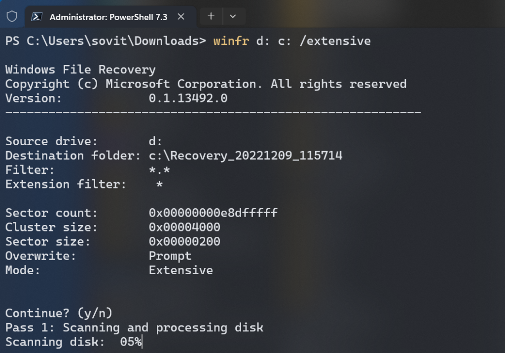 How to Use Windows File Recovery to Recover Lost Files | Petri