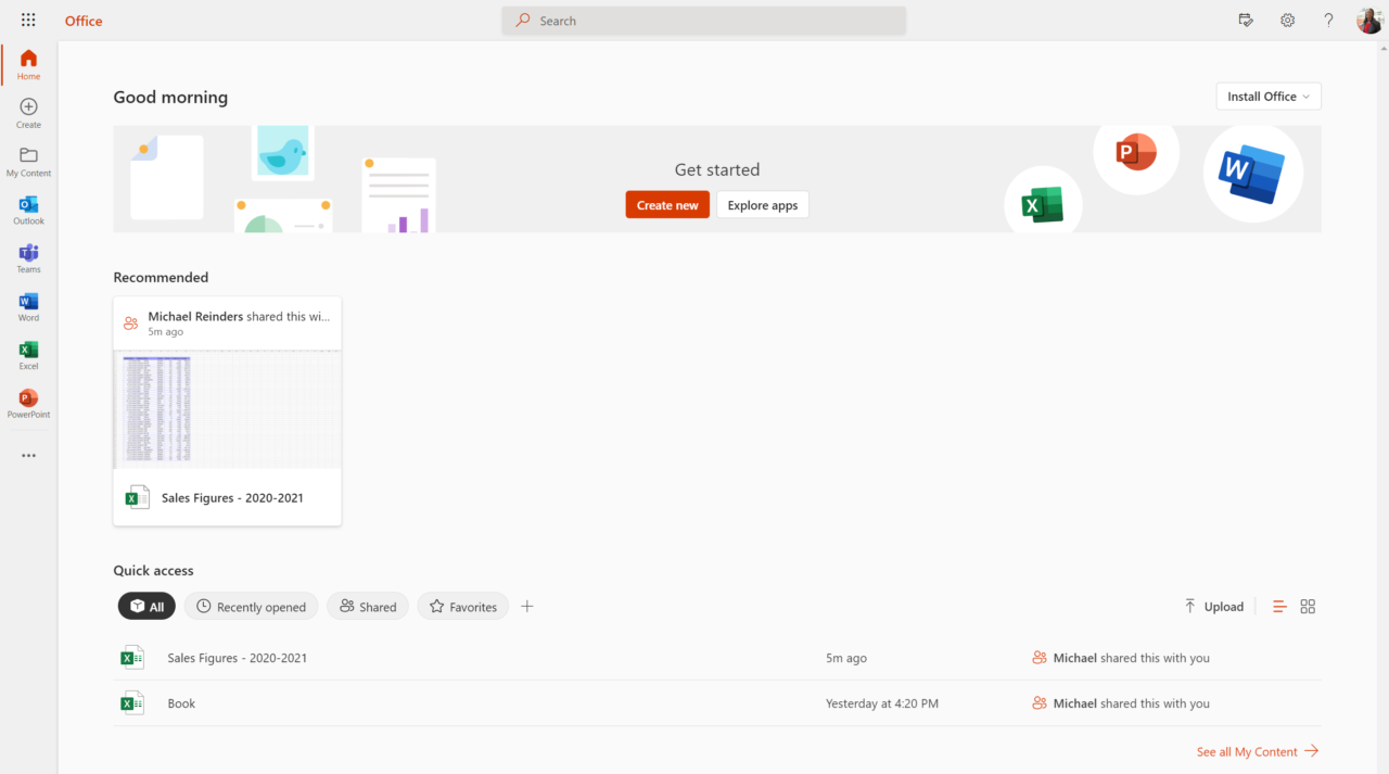 Using Microsoft 365 File Sharing and Microsoft Loop Components