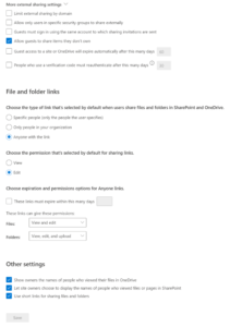 Using Microsoft 365 File Sharing and Microsoft Loop Components