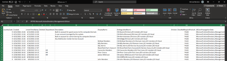 How to Export Active Directory Users to CSV | Petri
