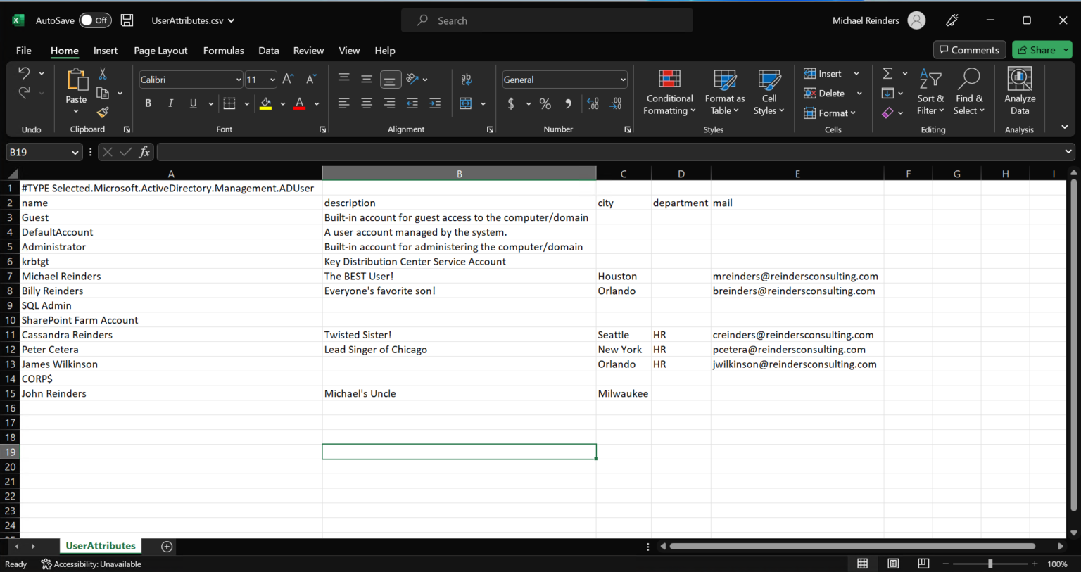 How to Export Active Directory Users to CSV | Petri