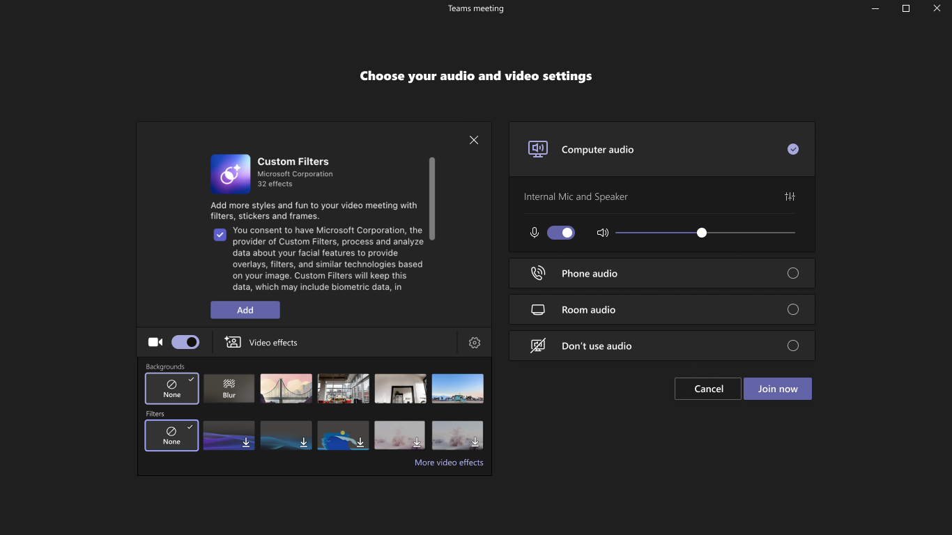 Microsoft Teams Rolls Out New Video Filters Effects for Meetings
