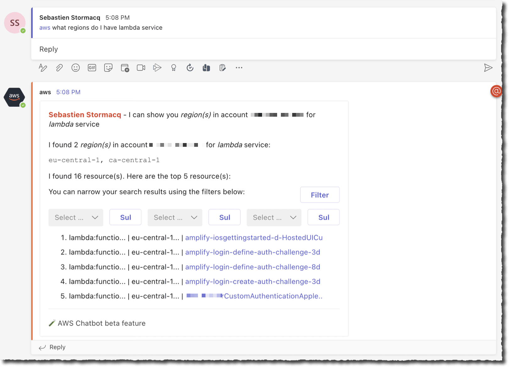 AWS Chatbot Integration Now Available in Microsoft Teams