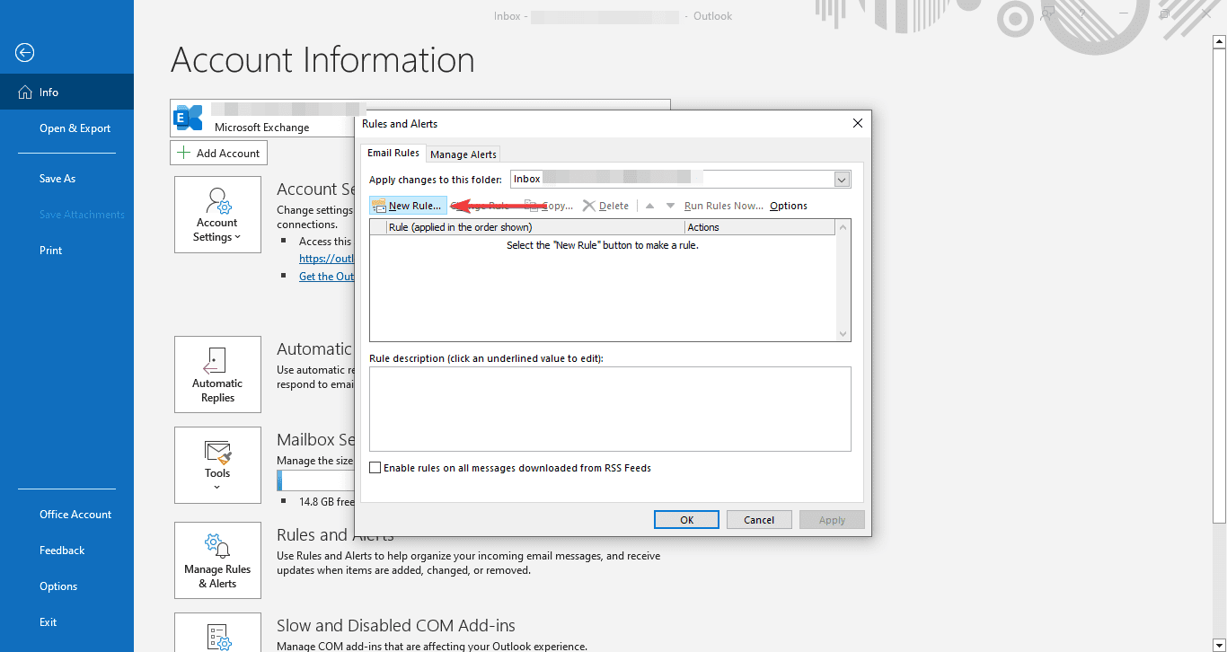 How to Set an Out Of Office Message in Microsoft Outlook | Petri