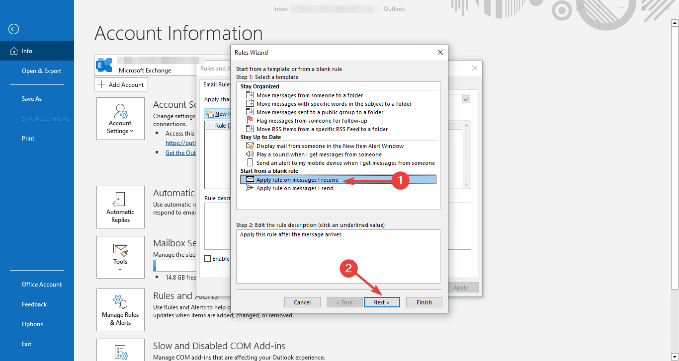 How to Set an Out Of Office Message in Microsoft Outlook | Petri