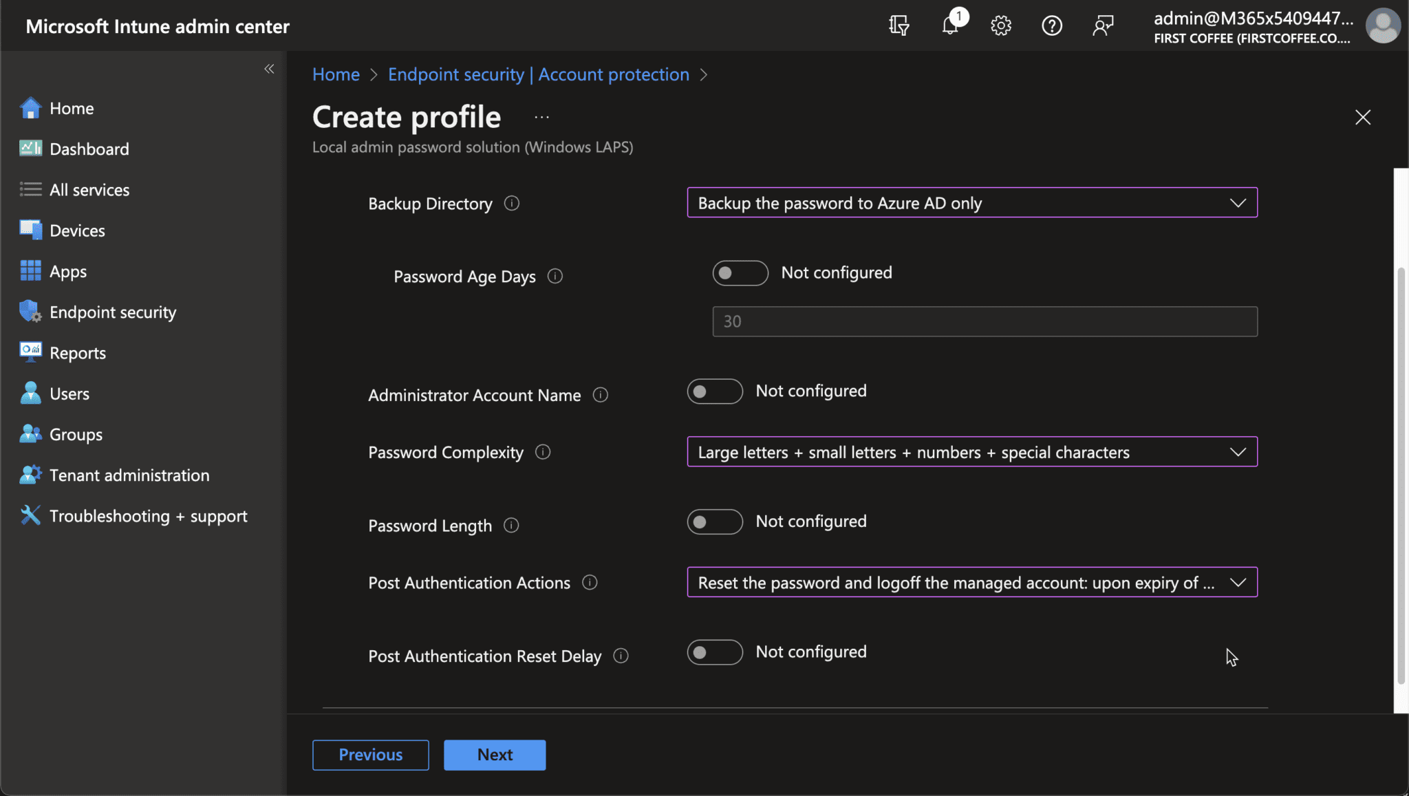 How to Configure Windows LAPS in an Azure AD Scenario