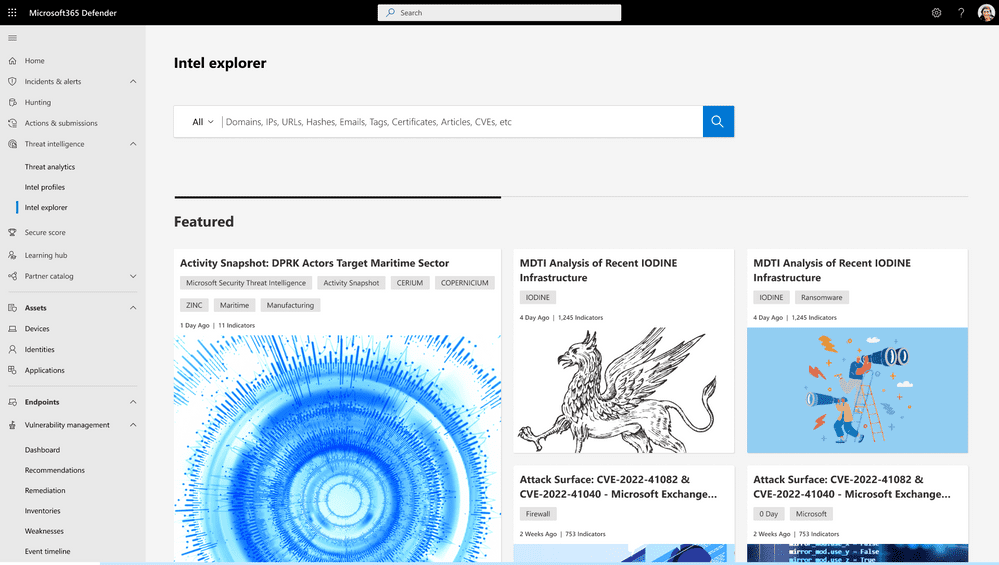 Microsoft Defender 365 Gets New Threat Intelligence Capabilities