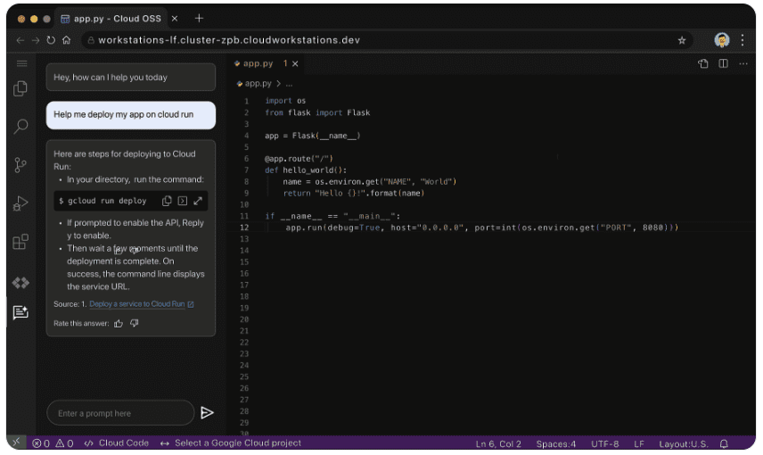Duet AI for Google Cloud Brings Code and Chat Assistance to Developers